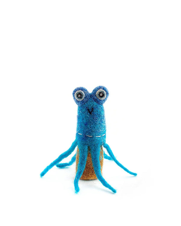Finger Puppet | Sally Squid | Sew Heart Felt - David Peck