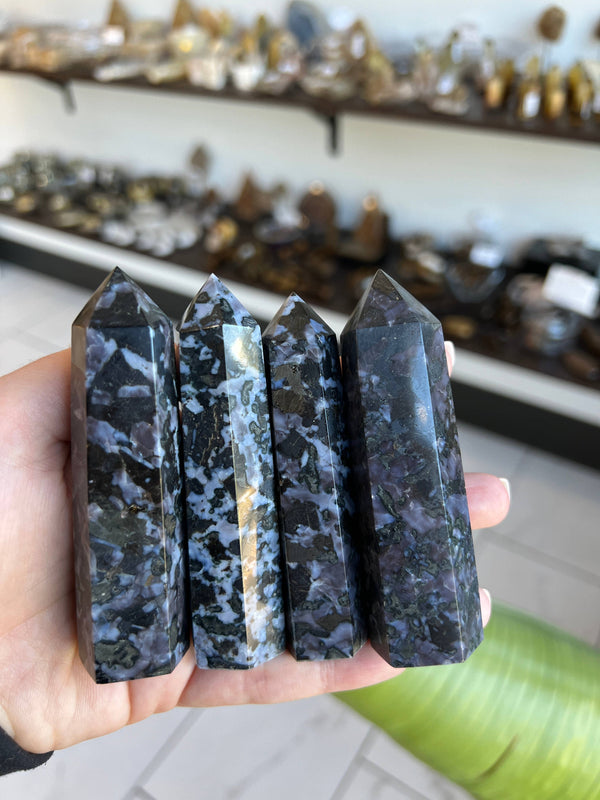 Crystal Tower | Sapphire & Sage - David Peck